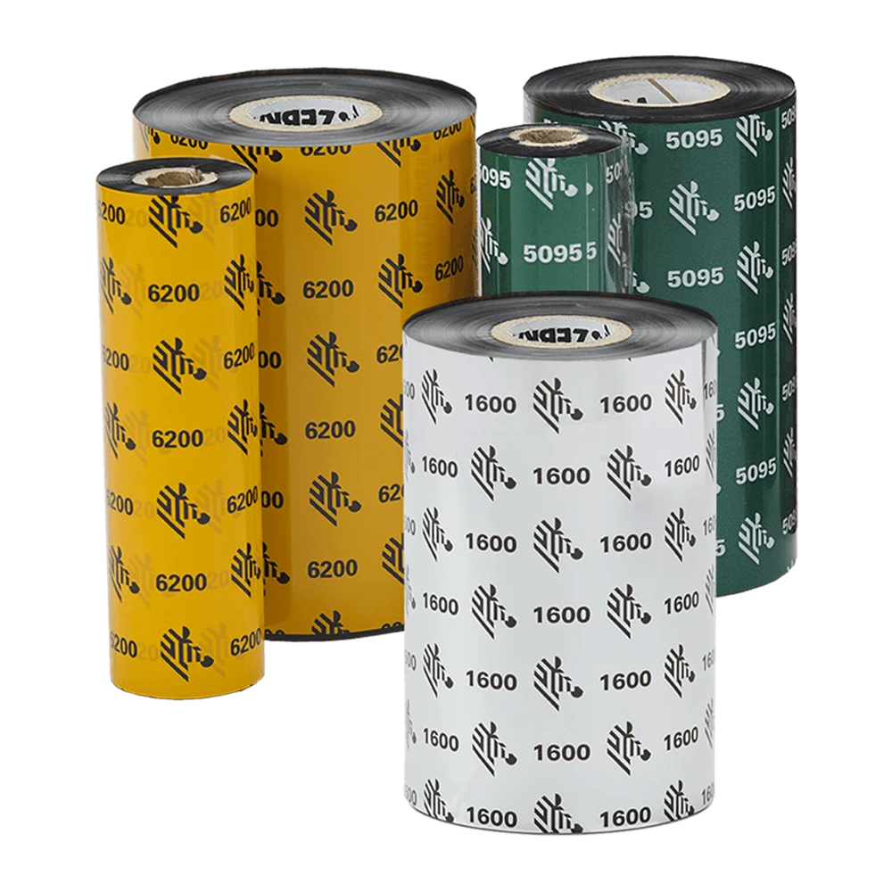 110 mm x 74 m Zebra 2300 Standard Wax Festékszalag, 02300GS11007 - Etikett címke, Címkenyomtató ...