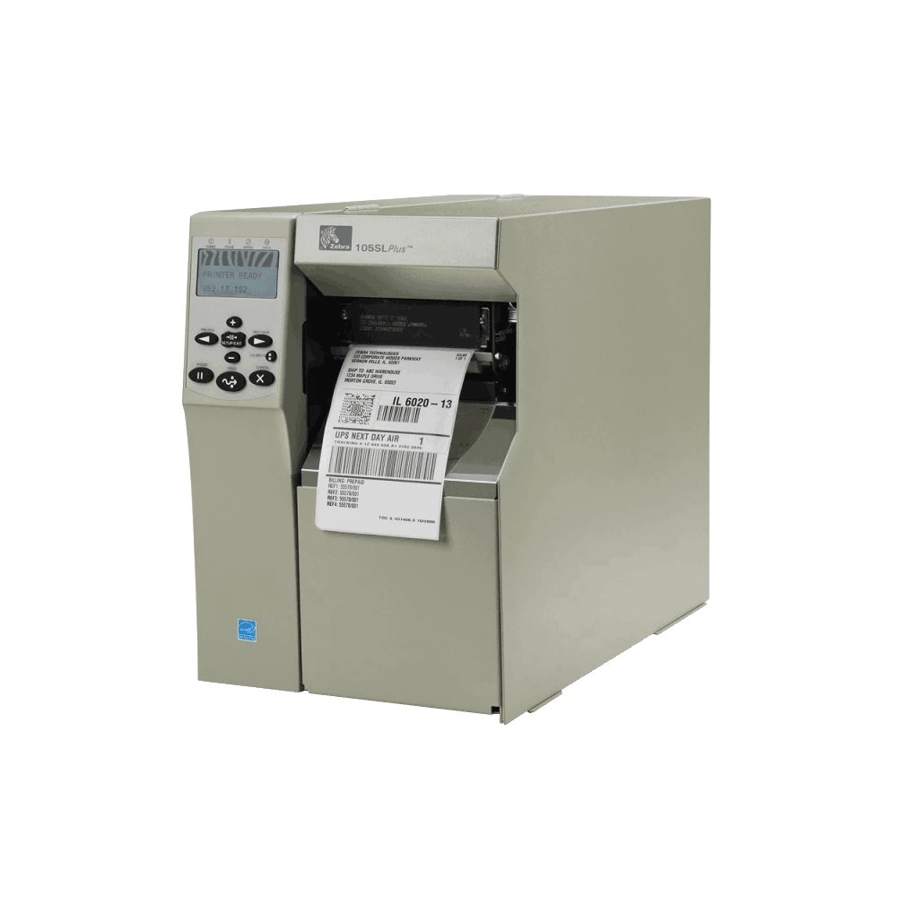 Zebra 105SL Plus Címkenyomtató, 102-80E-00000 - Etikett címke ...