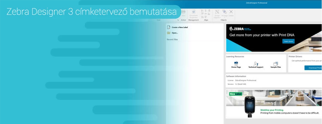 Zebra Designer 3 címketervező program bemutatása - Etikett címke ...